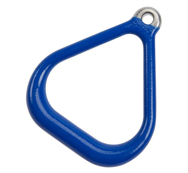 Triangular Trapeze Ring With Coating - Blue | A-075B – premierplaygrounds