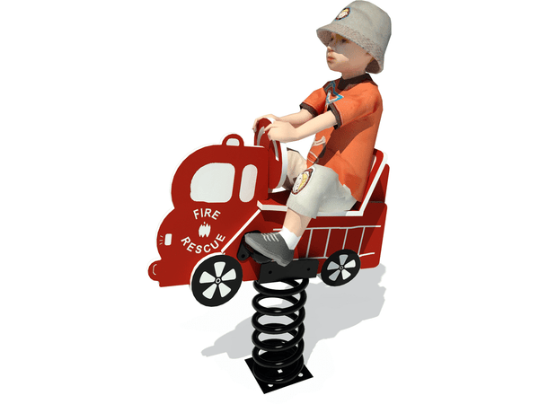 Fire Truck Rider / 1 Seat | 90018307XX – premierplaygrounds